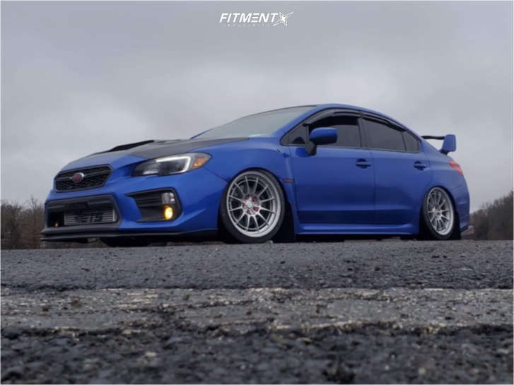 2018 Subaru WRX Premium with 18x9.5 Enkei Nt03 and Nankang 255x35 on ...
