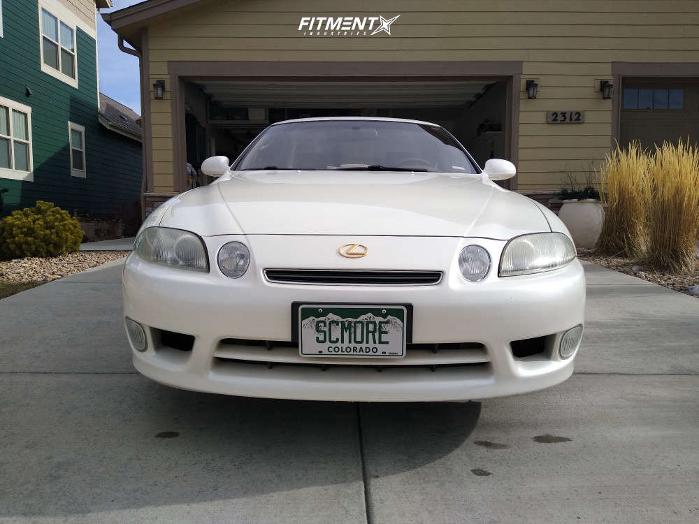 1997 Lexus SC300 Base with 17x8 Enkei Kojin and Nankang 235x45 on Stock ...