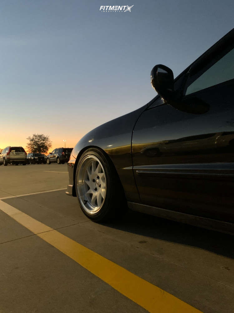 2001 Acura Integra LS with 16x8 Whistler Kr7 and Hankook 205x45 on ...