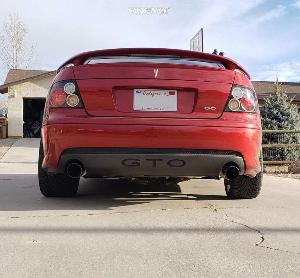 2006 Pontiac GTO Base with 19x8.5 Rays Engineering G-games and Federal ...