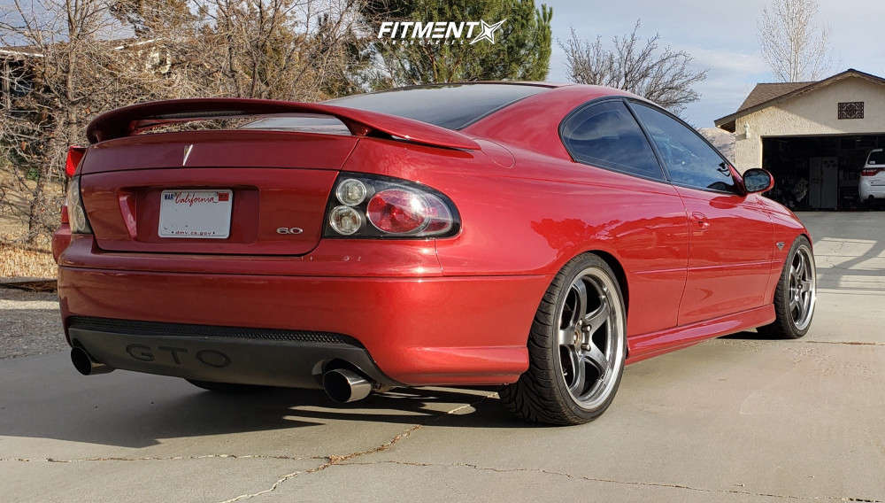 2006 Pontiac GTO Base with 19x8.5 Rays Engineering G-games and Federal ...