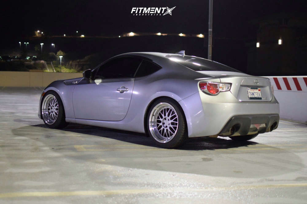 2015 Scion FR-S Base with 18x9.5 ESR Sr05 and Nankang 245x40 on ...