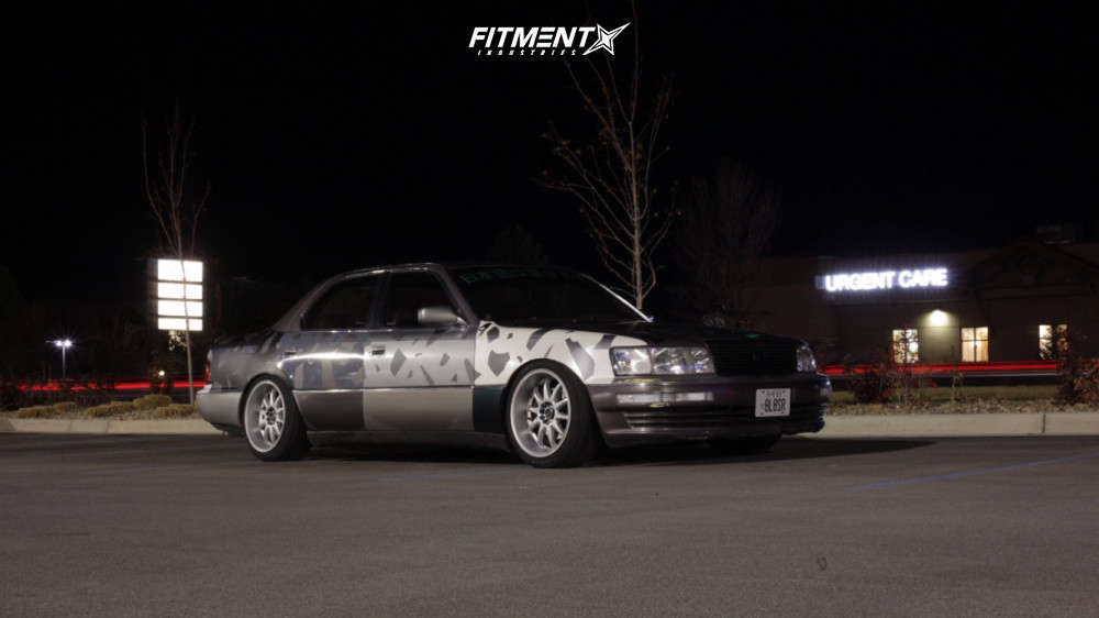 1993 Lexus LS400 Base with 18x9 Slide Worx Sw666 and Thunderer 225x45 ...