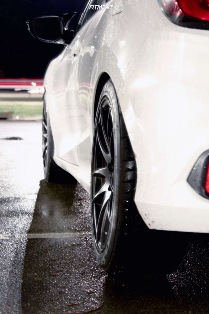 2018 Honda Civic EX-T with 18x8.5 AVID1 AV32 and Federal 235x40 on ...