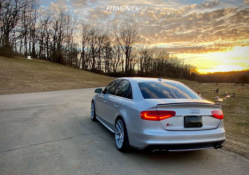 2014 Audi S4 Premium Plus with 19x9.5 Avant Garde M510 and Continental ...