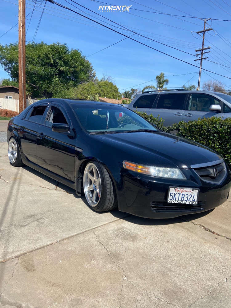 2005 Acura TL Base with 18x9.5 Varrstoen Es2 and Landspider 225x40 on ...