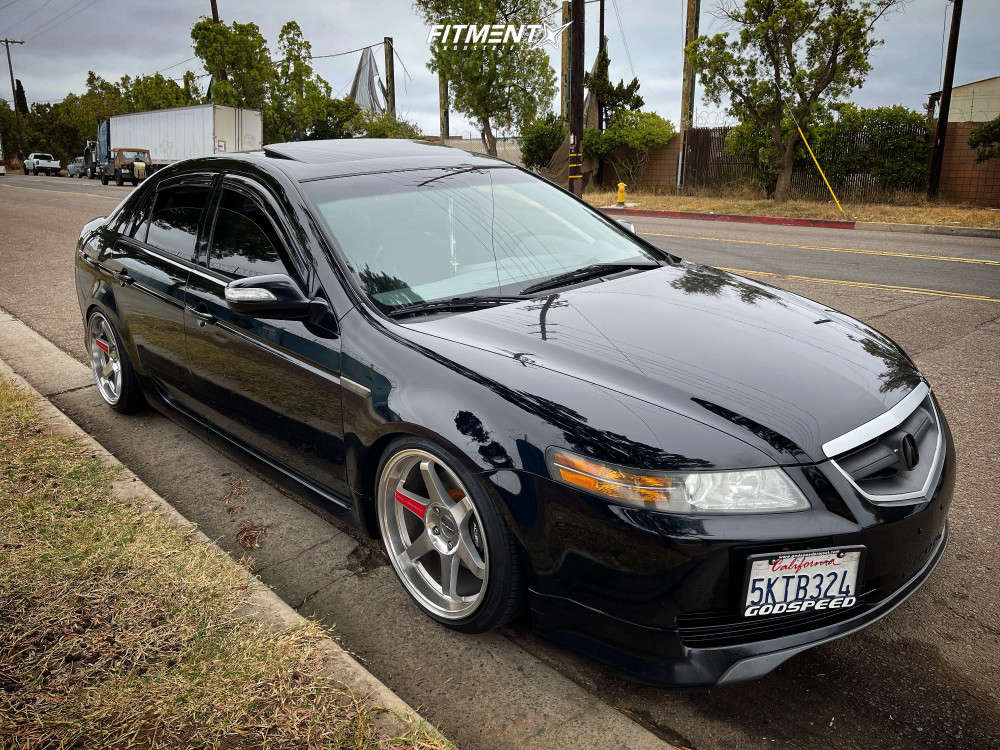 2005 Acura TL Base with 18x9.5 Varrstoen Es2 and Landspider 225x40 on ...