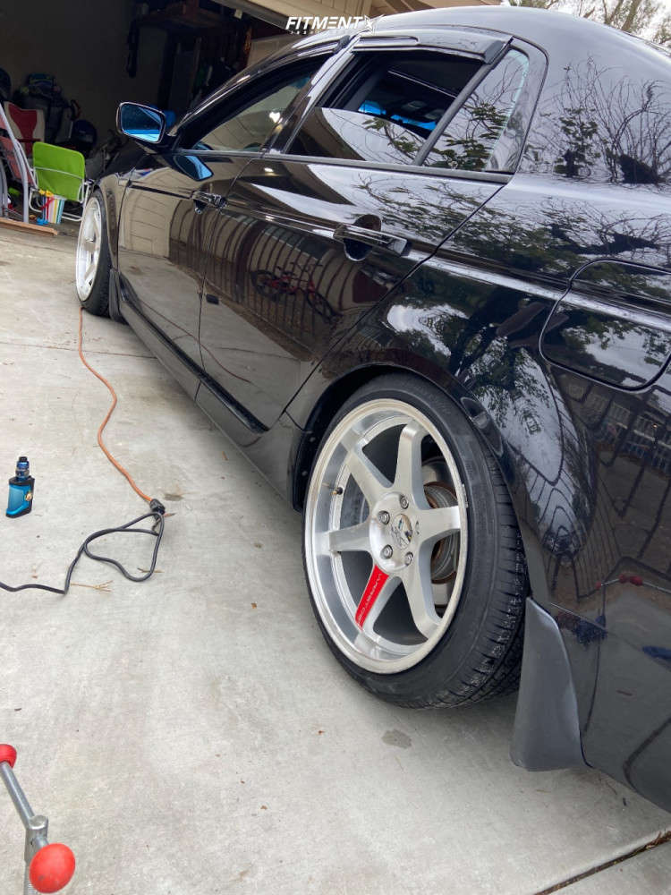 2005 Acura TL Base with 18x9.5 Varrstoen Es2 and Landspider 225x40 on ...