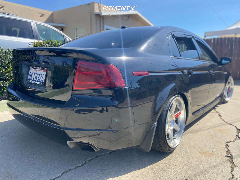 2005 Acura TL Base with 18x9.5 Varrstoen Es2 and Landspider 225x40 on ...