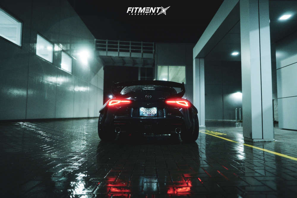 2020 Toyota Supra GR with 19x10 ESR Forged Es5 and Yokohama 265x35 on ...