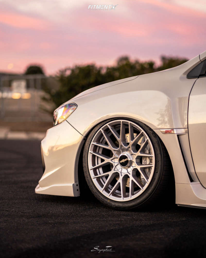 2018 Subaru WRX STI Limited with 18x9.5 Rotiform Rse and Toyo Tires ...