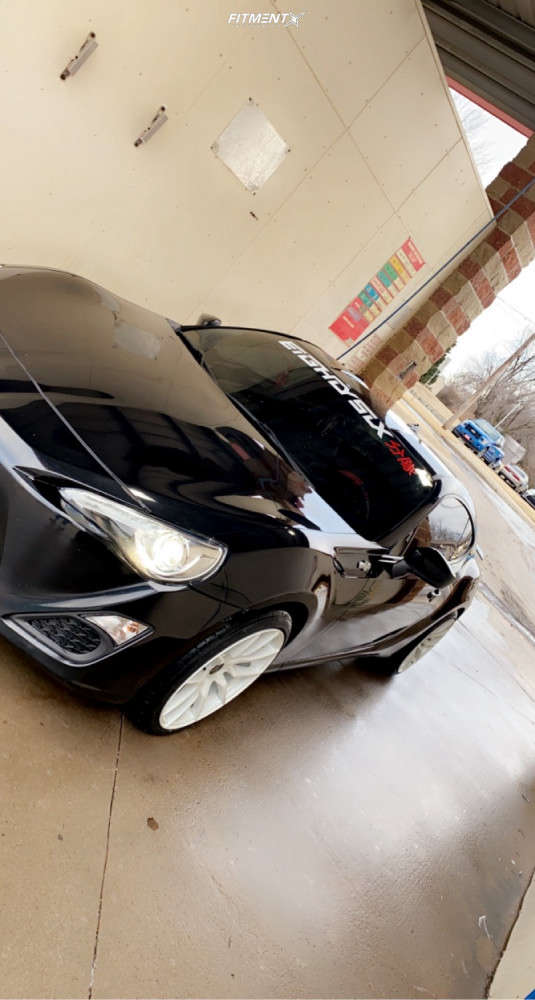 2014 Scion FR-S Base with 18x9.5 Option Lab R716 and Federal 225x40 on ...