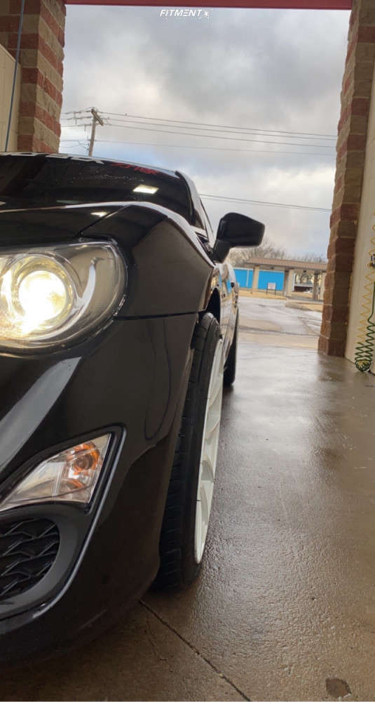 2014 Scion FR-S Base with 18x9.5 Option Lab R716 and Federal 225x40 on ...