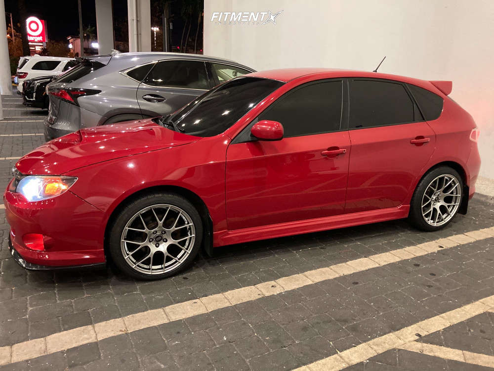 2010 Subaru Impreza WRX Limited with 18x8.5 Enkei Raijin and Federal ...
