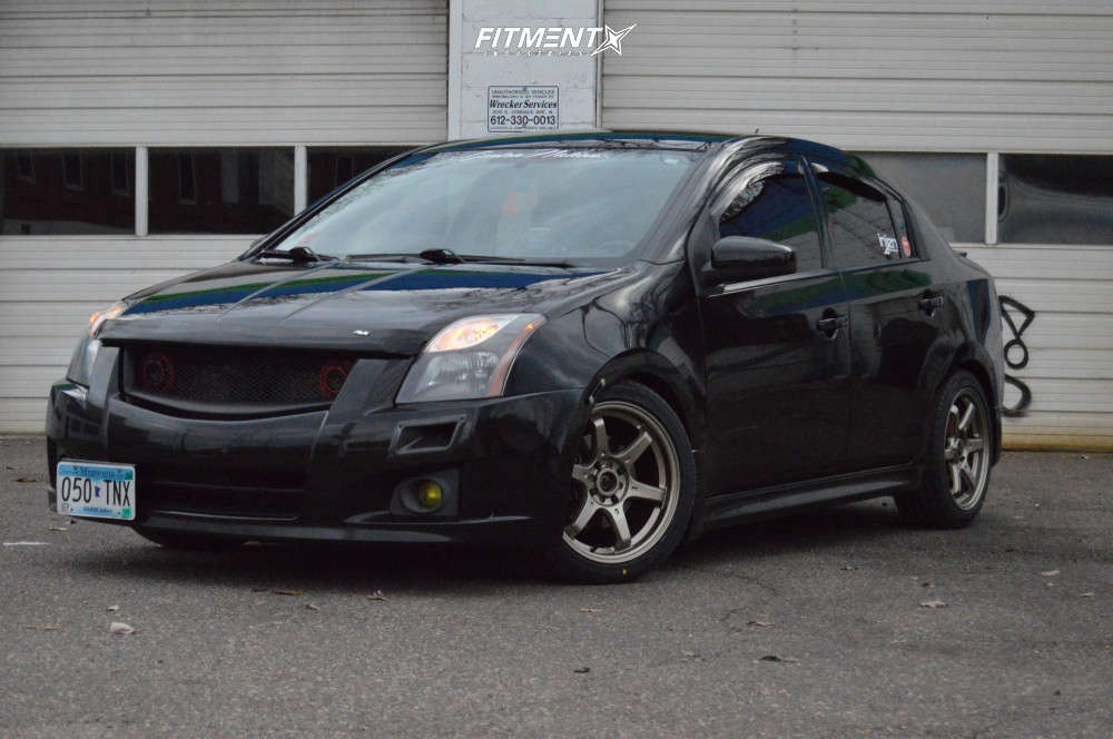 2012 Nissan Sentra SR with 17x7.5 NS Ns1507 and Falken 215x45 on ...