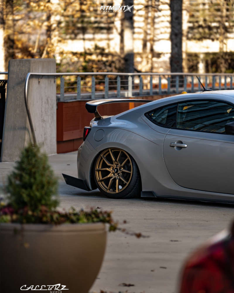 2013 Subaru BRZ Limited with 18x9.5 Option Lab R716 and Federal 225x35 ...