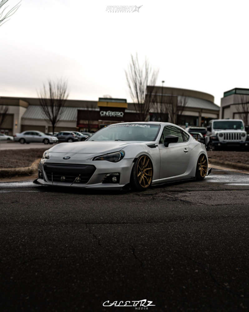 2013 Subaru BRZ Limited with 18x9.5 Option Lab R716 and Federal 225x35 ...