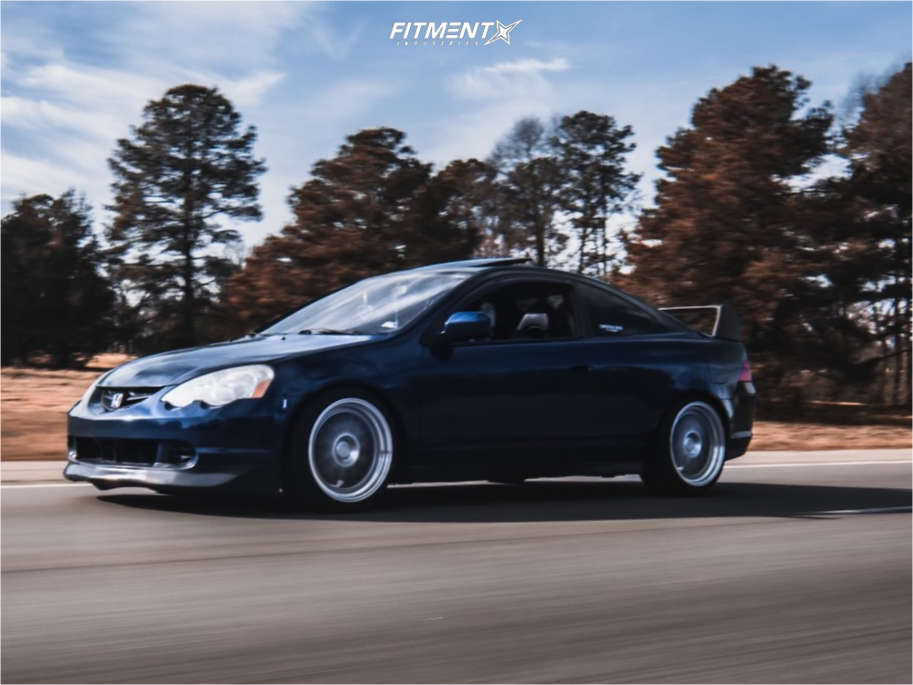 2003 Acura RSX Base with 18x9.5 Aodhan Ah02 and Federal 225x40 on ...