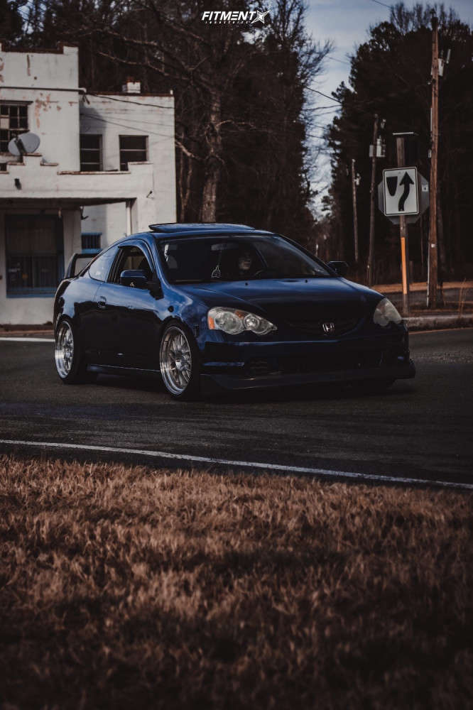2003 Acura RSX Base with 18x9.5 Aodhan Ah02 and Federal 225x40 on ...