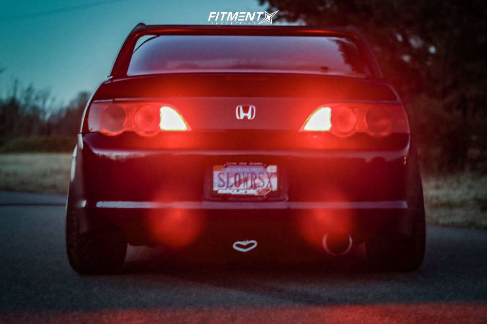 2003 Acura RSX Base with 18x9.5 Aodhan Ah02 and Federal 225x40 on ...