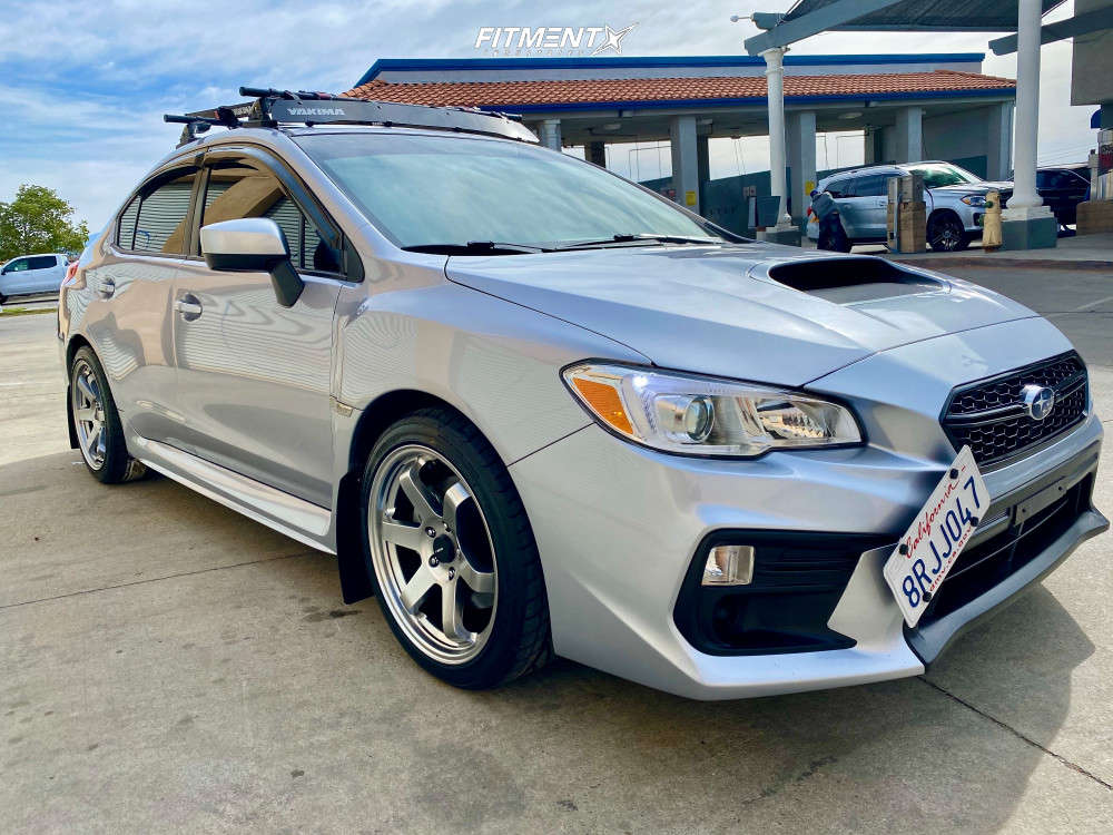 2020 Subaru WRX Base with 18x8.5 AVID1 AV6 and Nitto 235x35 on Stock ...