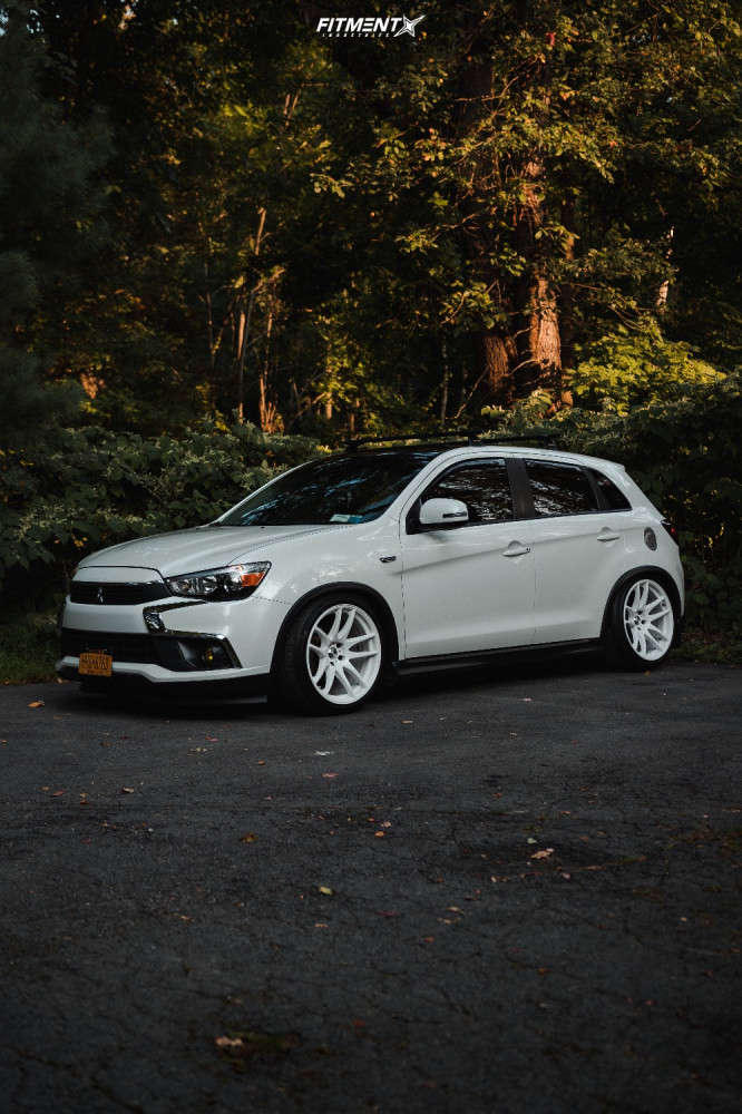 2016 Mitsubishi Outlander Sport SE with 19x10.5 ESR Sr08 and Michelin ...