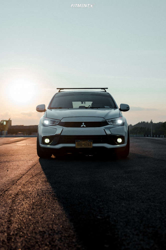 2016 Mitsubishi Outlander Sport SE with 19x10.5 ESR Sr08 and Michelin ...