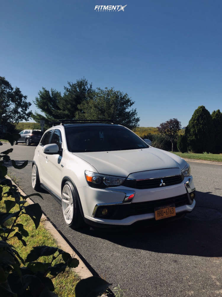 2016 Mitsubishi Outlander Sport SE with 19x10.5 ESR Sr08 and Michelin ...