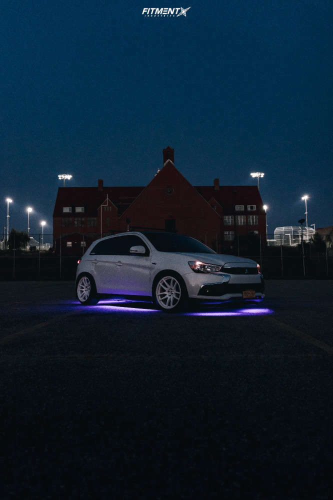 2016 Mitsubishi Outlander Sport SE with 19x10.5 ESR Sr08 and Michelin ...