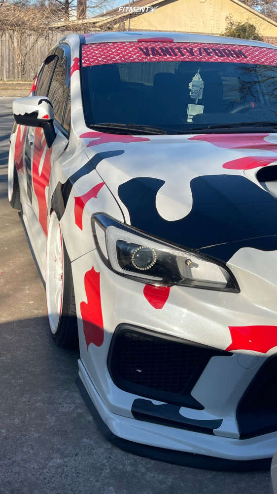 2015 Subaru WRX Base with 18x9 Work Emotion Xd9 and Federal 215x40 on ...