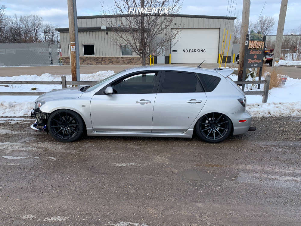 2008 Mazda MazdaSpeed3 Base with 18x8.5 XXR 567 and Firestone 225x40 on ...