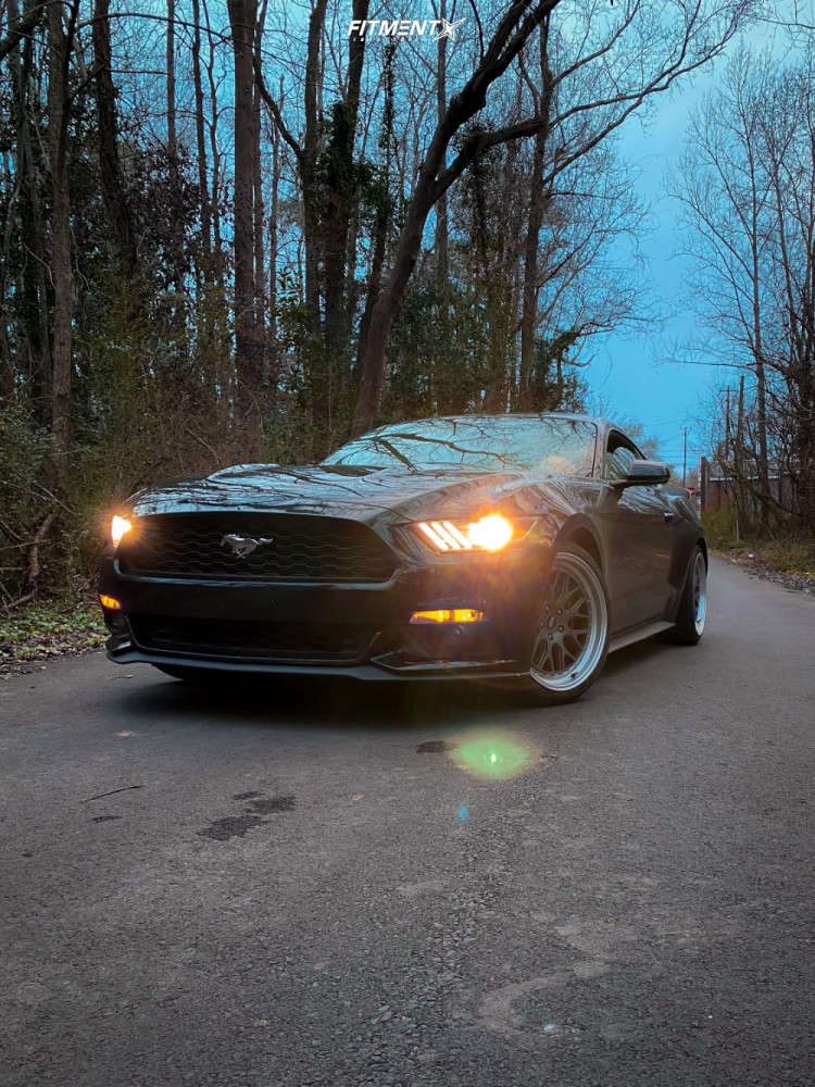 2015 Ford Mustang EcoBoost Premium with 19x9.5 ESR Cs1 and Achilles ...
