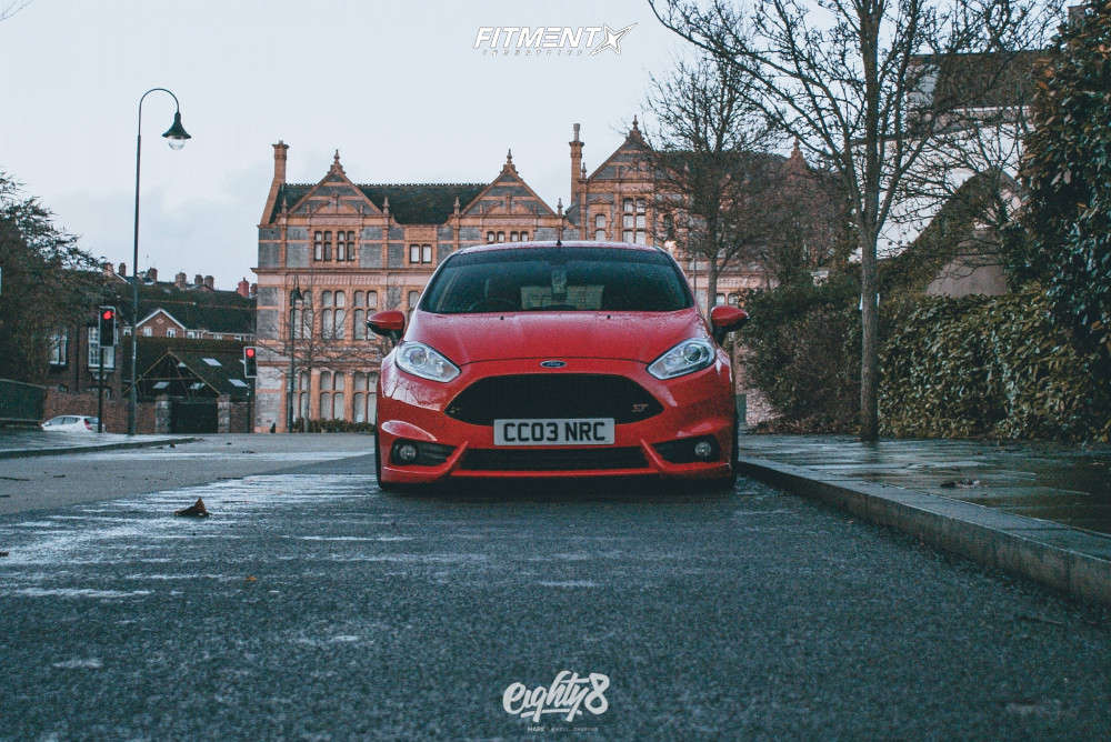 2015 Ford Fiesta ST with 16x7 TSW Venom and Aoteli 195x45 on Air ...