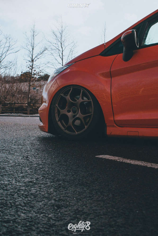 2015 Ford Fiesta ST with 16x7 TSW Venom and Aoteli 195x45 on Air ...