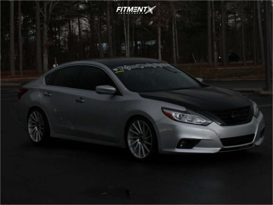 2017 Nissan Altima SV with 19x9 JNC Jnc051 and Goodyear 225x40 on ...