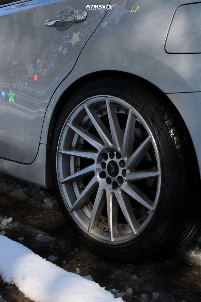 2017 Nissan Altima SV with 19x9 JNC Jnc051 and Goodyear 225x40 on ...