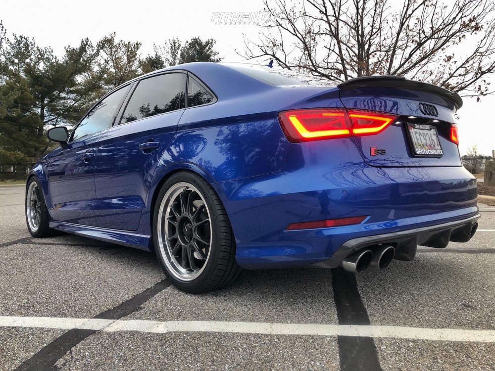 2015 Audi S3 Prestige with 18x8.5 Konig Hypergram and Michelin 255x35 ...