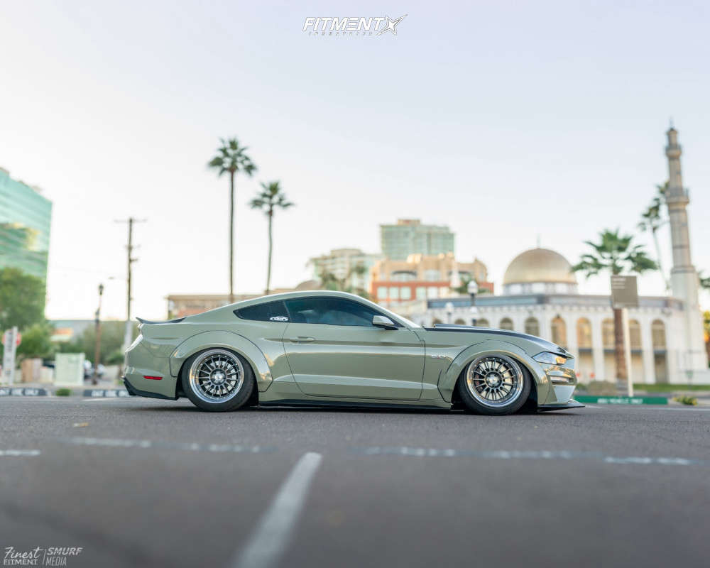 2018 Ford Mustang GT with 19x10 SSR Professor Tf1 and Hankook 255x40 on ...