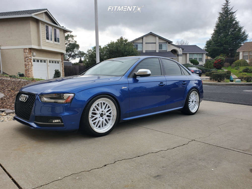 2015 Audi S4 Premium Plus with 19x8.5 JNC JNC005 and Fusion 255x35 on ...