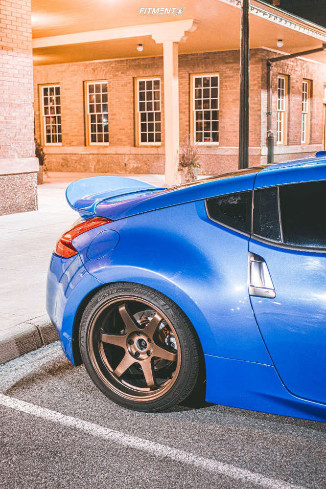 2009 Nissan 370Z Touring with 19x9.5 ESR Sr07 and Kenda 255x35 on ...