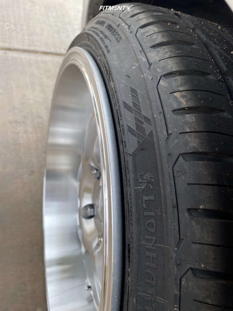 2001 Honda Accord EX with 17x9 Square Wheels G6 and Leao 205x30 on ...