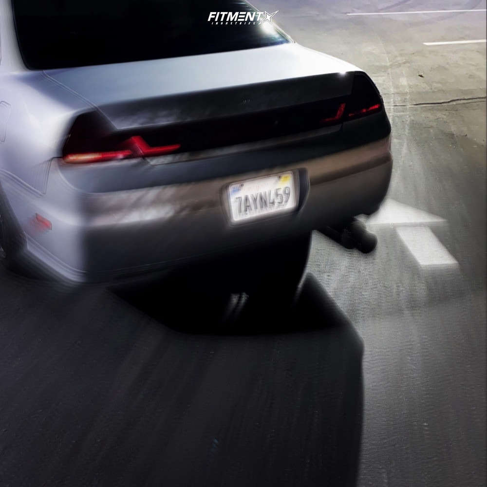 2001 Honda Accord EX with 17x9 Square Wheels G6 and Leao 205x30 on ...