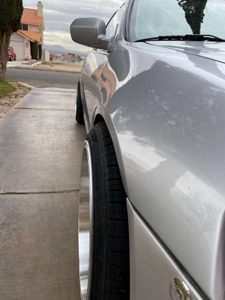 2001 Honda Accord EX with 17x9 Square Wheels G6 and Leao 205x30 on ...