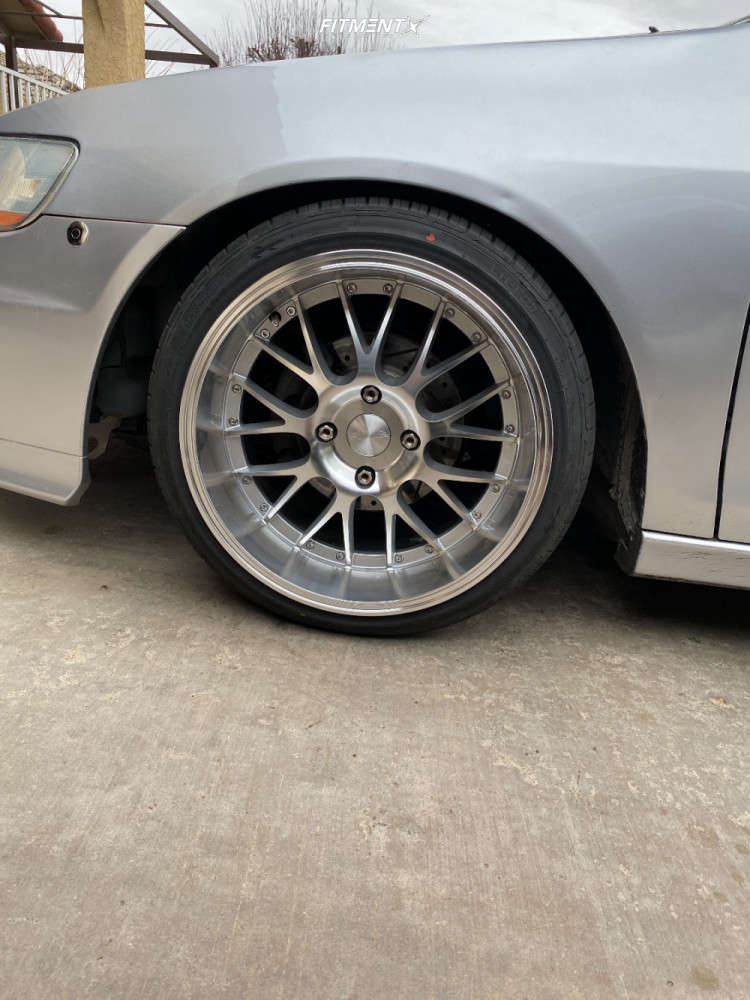 2001 Honda Accord EX with 17x9 Square Wheels G6 and Leao 205x30 on ...