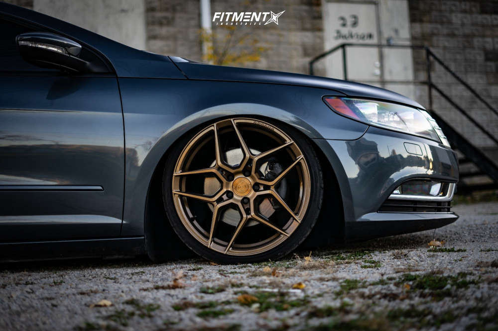 2013 Volkswagen CC Sport with 19x8.5 Rohana Rfx11 and Nitto 215x35 on ...