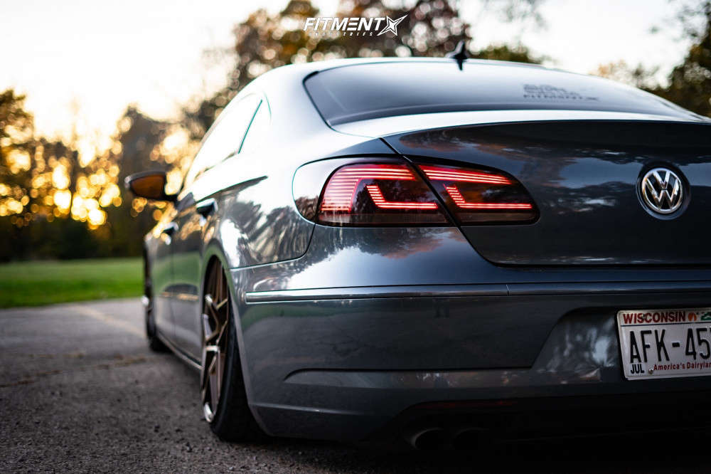 2013 Volkswagen CC Sport with 19x8.5 Rohana Rfx11 and Nitto 215x35 on ...