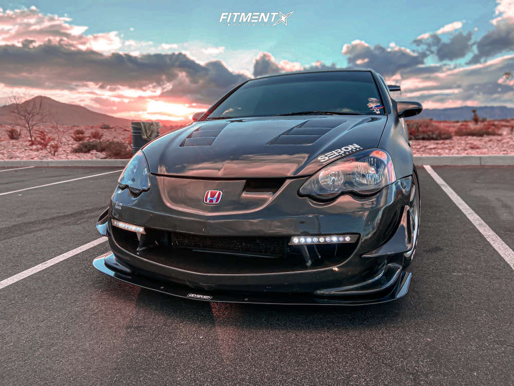 2002 Acura RSX Type-S with 18x7.5 Volk Gt-s and Nitto 225x40 on ...