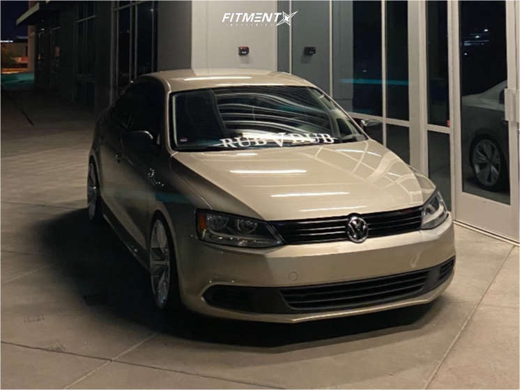 2012 Volkswagen Jetta S with 18x8 OEM Wheels Atlas Prism and Achilles ...