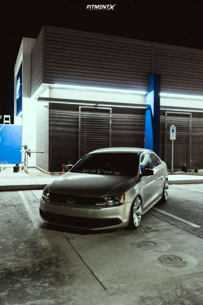 2012 Volkswagen Jetta S with 18x8 OEM Wheels Atlas Prism and Achilles ...