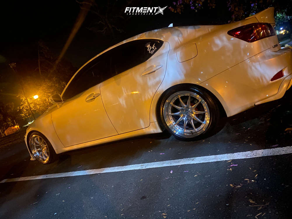 2009 Lexus IS250 Base with 18x8.5 Aodhan Ds07 and Lexani 215x40 on ...